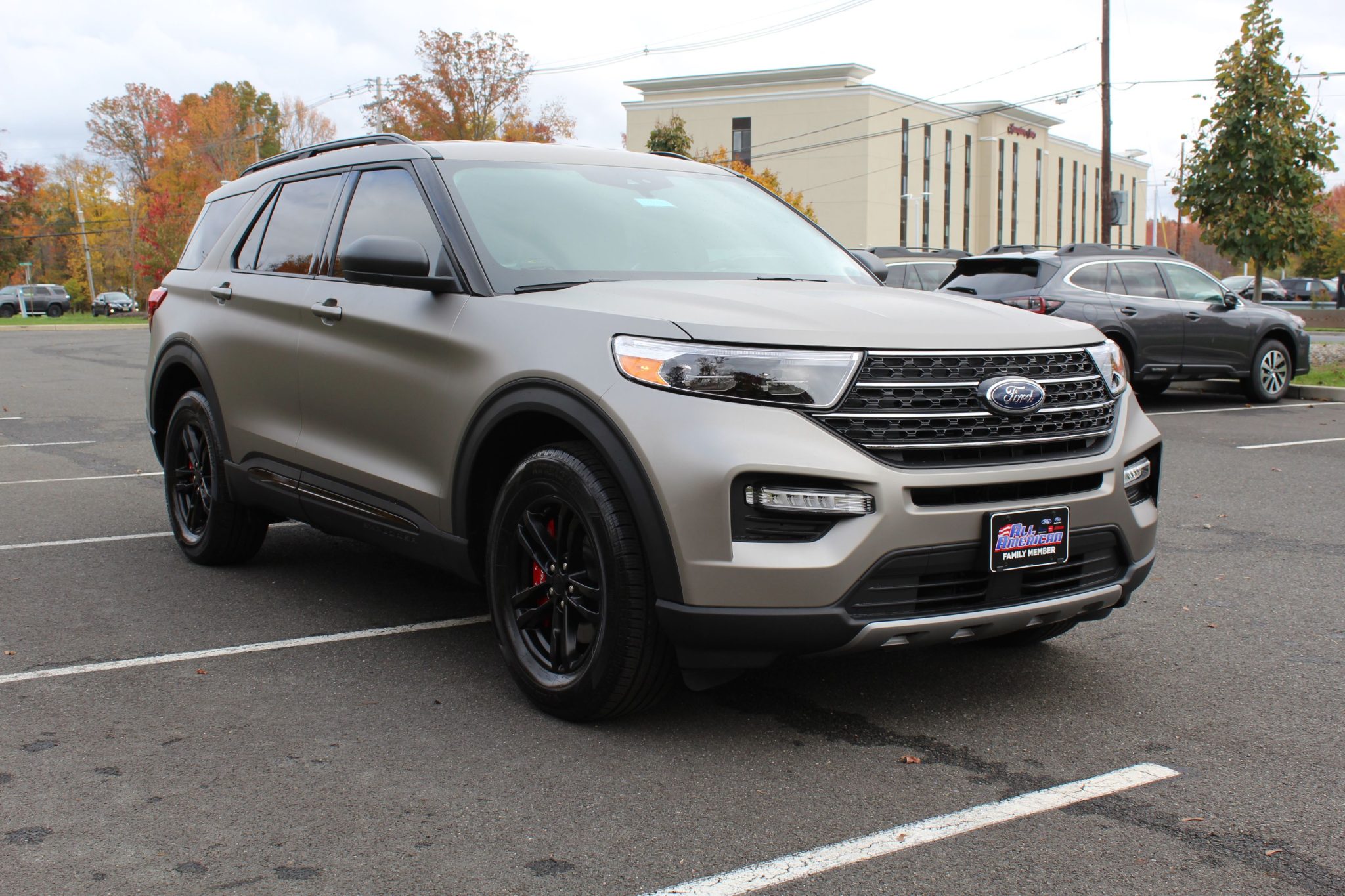 Custom Wrapped Vehicles at All American Ford